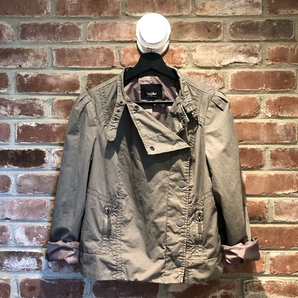 Mossimo Supply Co. | Jackets & Coats | Moto Jacket W Cute Feminine ...